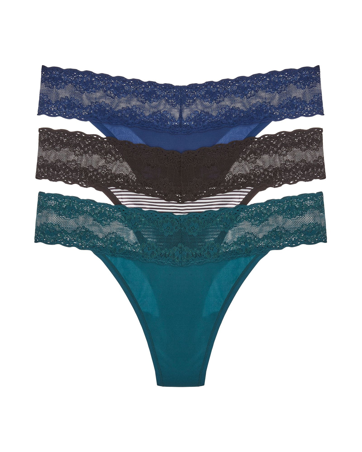 Bliss Perfection One Size Thong 3 Pack – Journelle