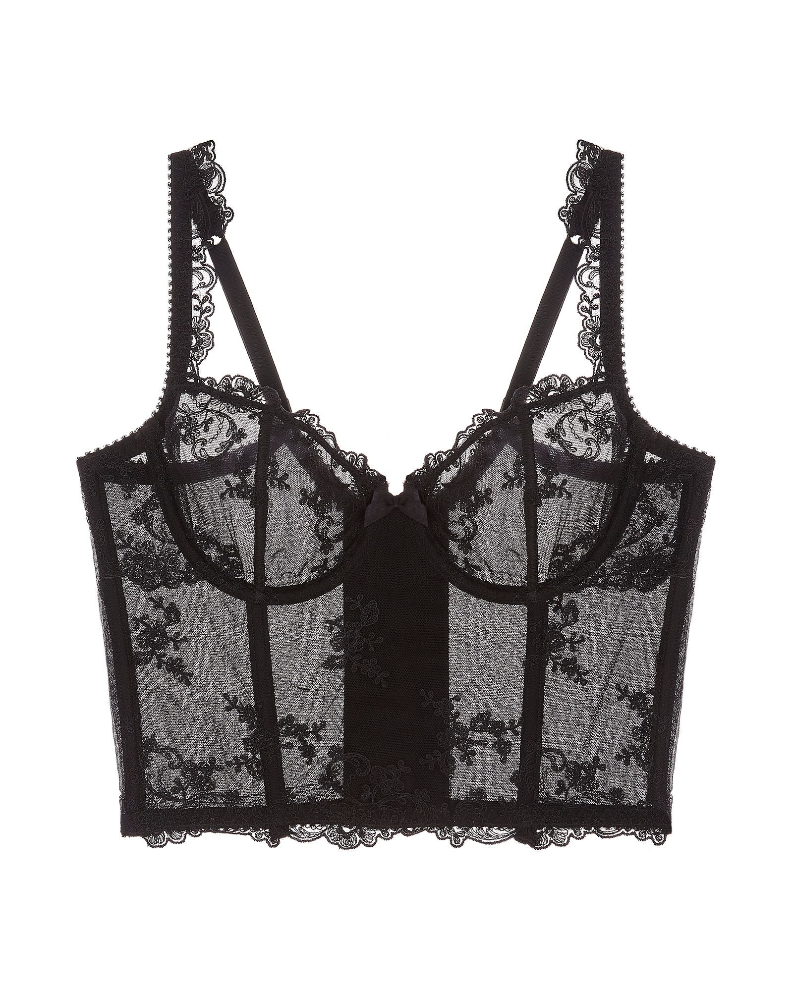 Cristiana Bustier In Black