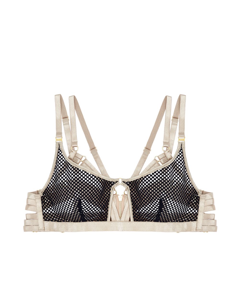 Grid Soft Cup Bra – Journelle